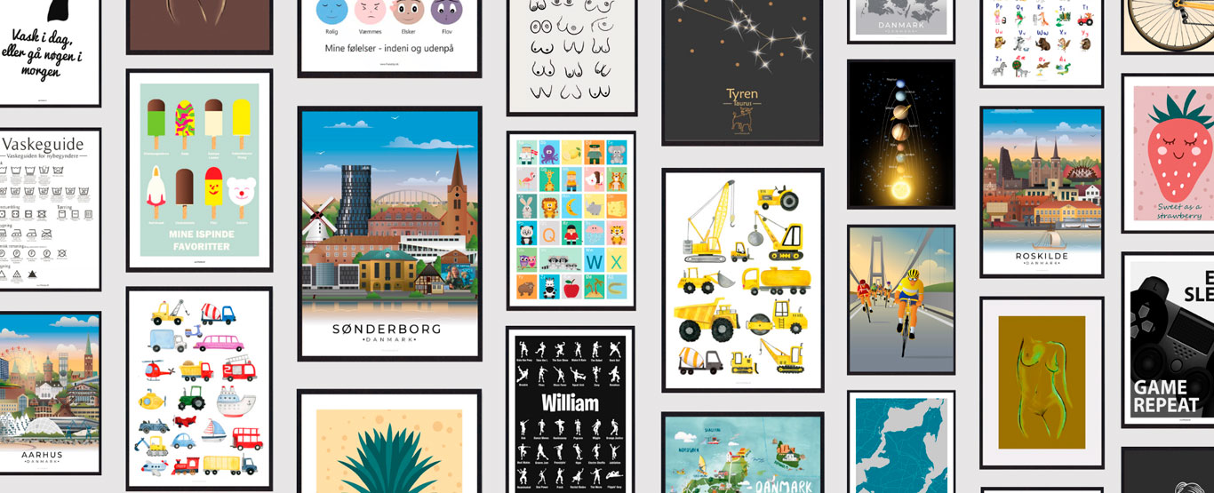 Moderne Plakater: Din guide til boligindretning med stil